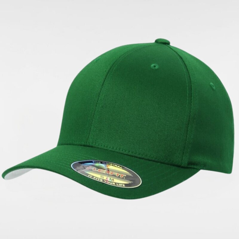 Flexfit Baseball Cap basic pepper green | stormbreaker.de, 15,90
