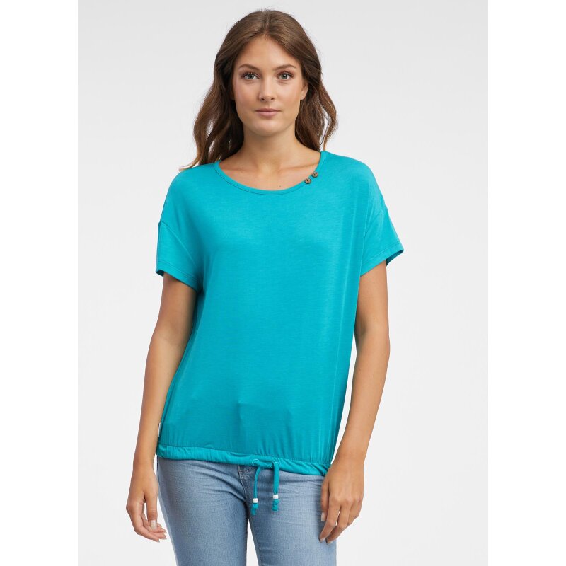Ragwear T-Shirt vegan "Nicka Top" teal green | stormbreaker.de, 34,99