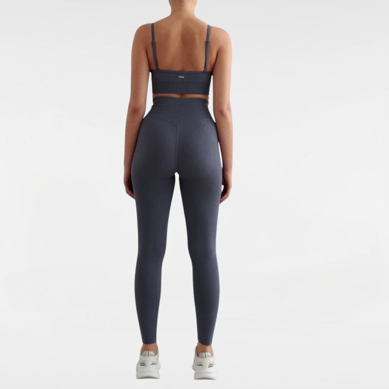 Aim`n Leggings Ribbed Seamless Tights Storm Blue | stormbreaker.de, 59,99